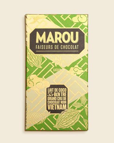 Coconut Milk Ben Tre 55% Chocolate Bar – Sweet & Lush – Marou Chocolate