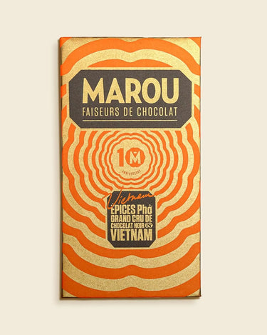 Pho Spices 65% Dark Chocolate Bar – Vietnamese Aroma – Marou Chocolate